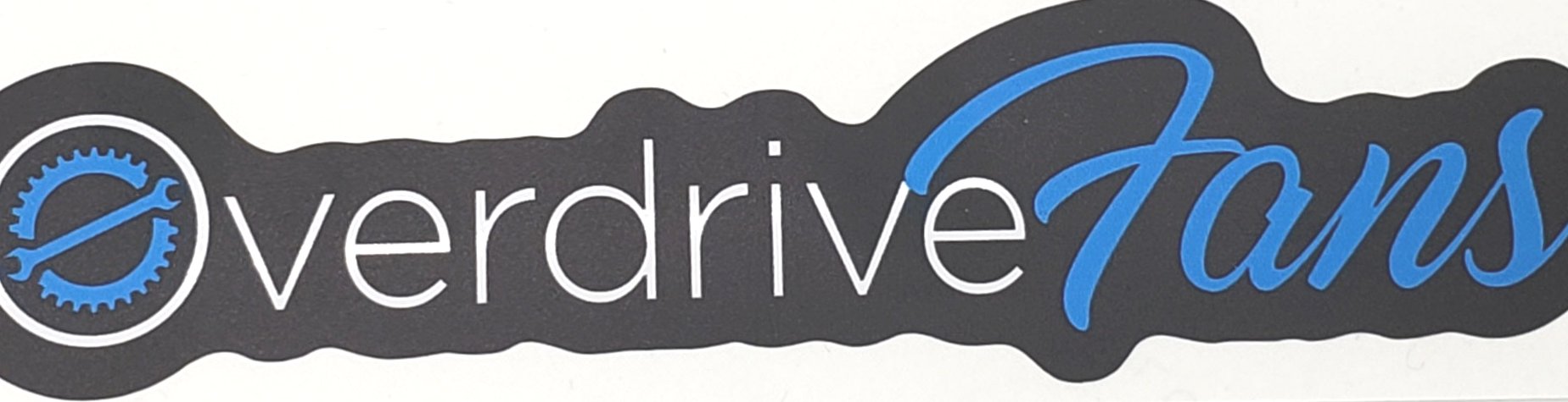 Team Garage Overdrive Fans Stickers - Small — White Rose Hobbies