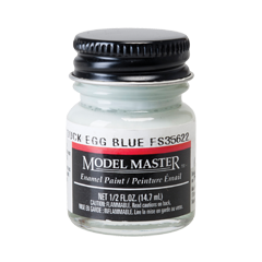 Testors 1722 Model Master Enamel Paint FS35622 1/2oz Duck Egg Blue ...