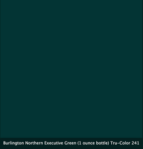 Tru-Color 241 Burlington Northern - BN Executive Grinstein Green, 1 oz ...