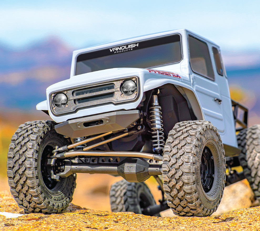 Vanquish VPS09011B VS4-10 Phoenix Portal RTR Rock Crawler Grey — White ...