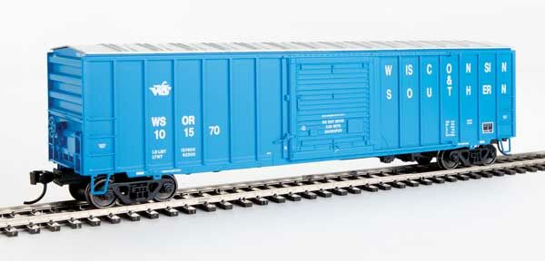 Walthers 910-1870 HO 50' ACF Boxcar Wisconsin & Southern WSOR 101570 ...