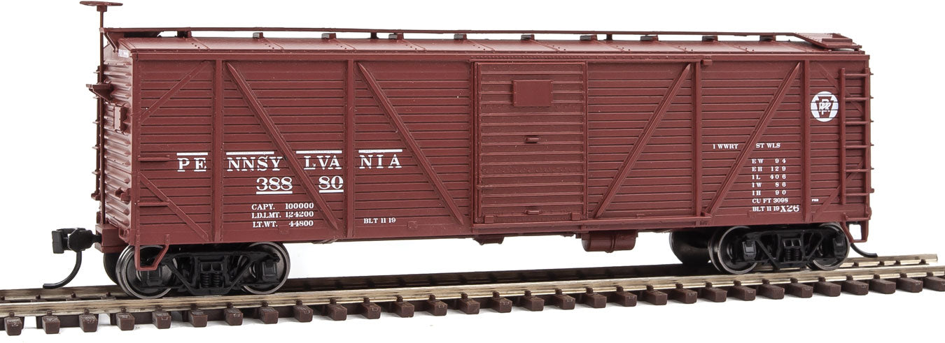 Walthers 910-40570 HO 40' X26 Boxcar Pennsylvania "Circle Keystone" PR ...