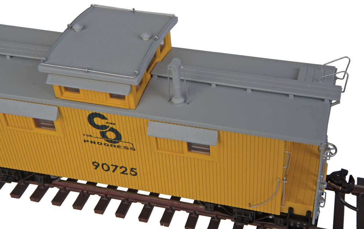 Walthers 920-103158 HO Scale 25' C&O Wood Caboose Chesapeake & Ohio 90 ...
