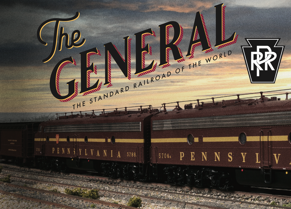 Walthers 920-828 HO Scale Pennsylvania Railroad PRR General Deluxe 13 — White Rose Hobbies