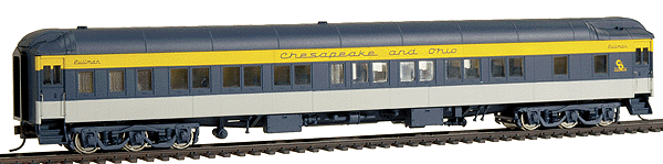 Walthers 932-10068 HO Scale Pullman Heavyweight 8-1-2 Sleeper Chesapea — White Rose Hobbies