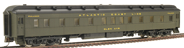 Walthers 932-10414 HO Scale Pullman Heavyweight 6-3 Sleeper Atlantic C — White Rose Hobbies