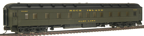 Walthers 932-10415 HO Scale Pullman Heavyweight 6-3 Sleeper Rock Islan — White Rose Hobbies