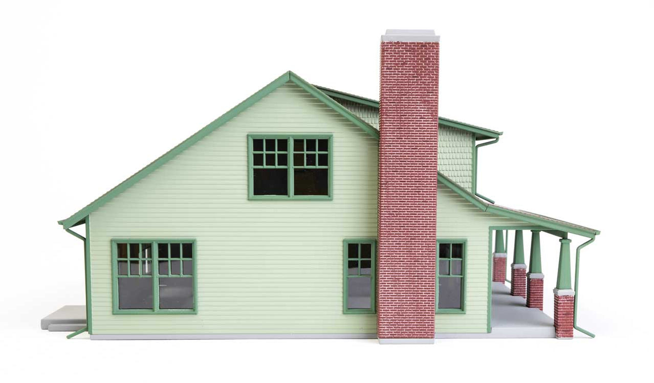 Walthers Cornerstone 933-3797 HO Scale Craftsman Bungalow House Kit ...
