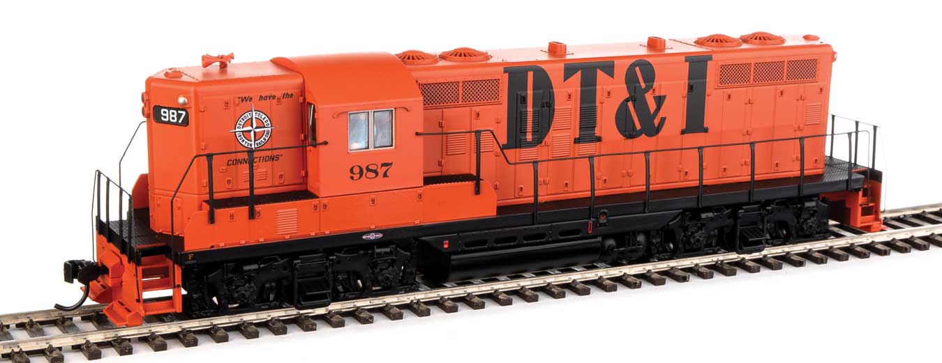 Walthers Mainline 910-10484 HO Scale EMD GP9 High Hood Detroit, Toledo ...