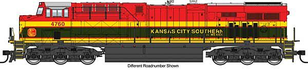 Walthers Mainline 910-20207 HO Scale GE ES44AC GEVO Diesel KCS de Mexi ...
