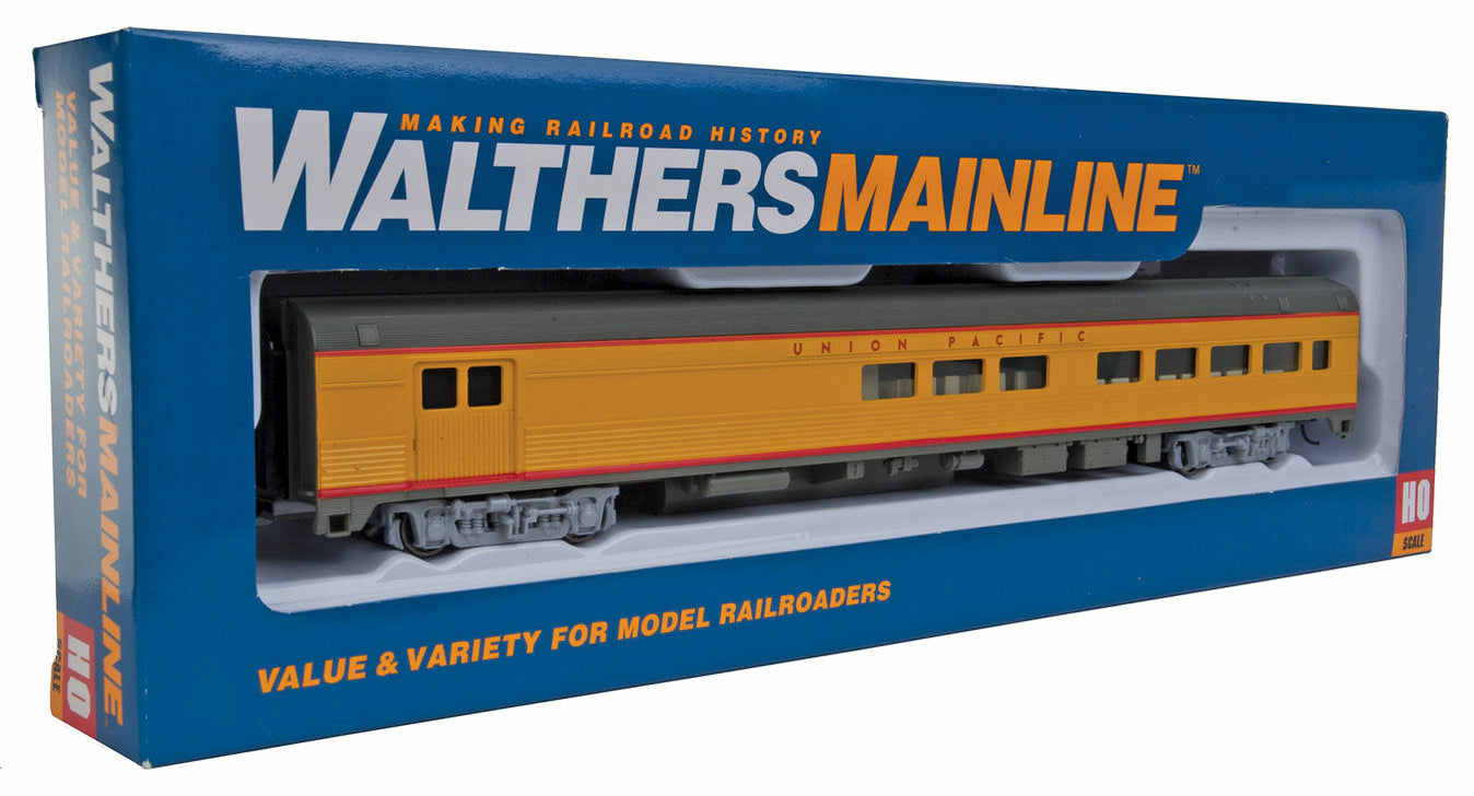 Walthers Mainline 910-30058 HO Scale 85' Budd Baggage Lounge Union Pac — White Rose Hobbies