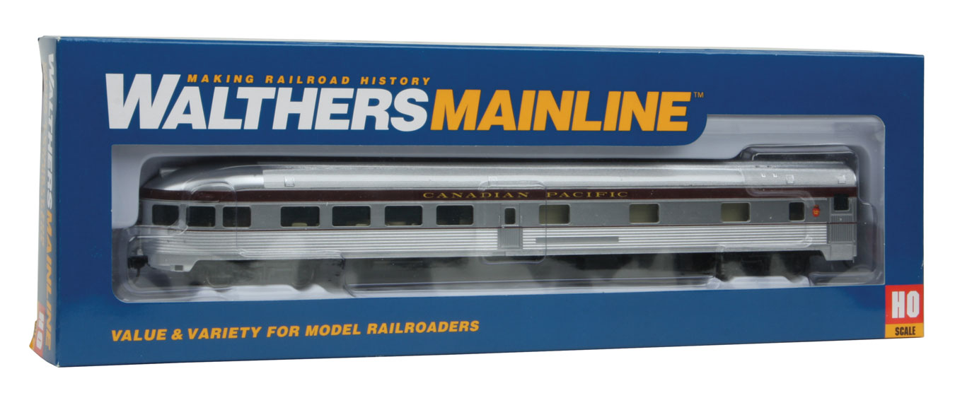 Walthers Mainline 910-30354 HO Scale 85' Budd Observation Canadian Pac — White Rose Hobbies