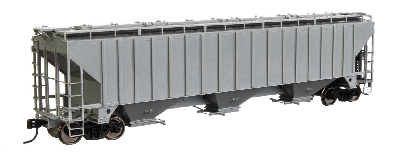 Walthers Mainline 910-49000 HO Scale 57' Trinity 4750 3-Bay Covered Ho ...