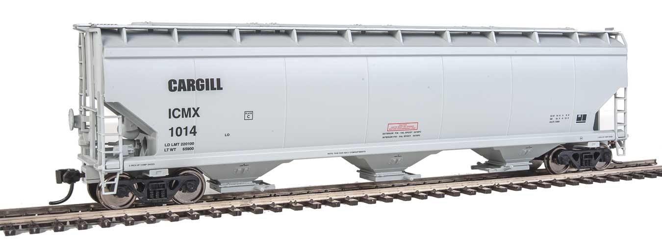 Walthers Mainline 910-7670 HO Scale 60' NSC 5150 3 Bay Covered Hopper — White Rose Hobbies
