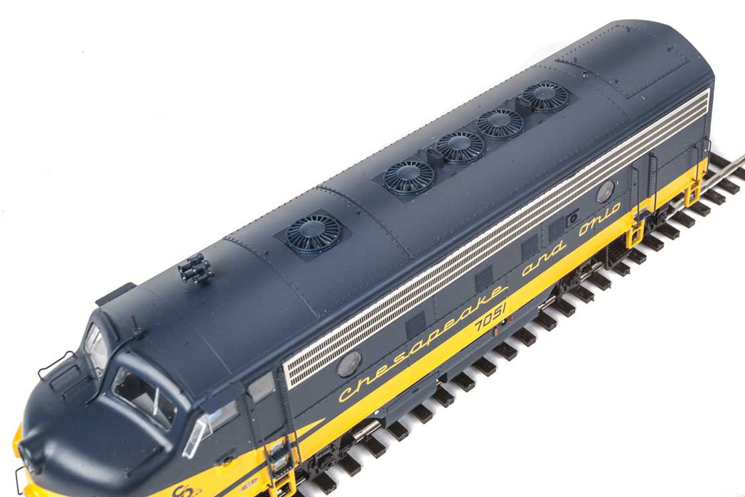 Walthers Proto 920-40915 HO Scale EMD F7 Diesel C&O 7044 DCC Sound - U ...