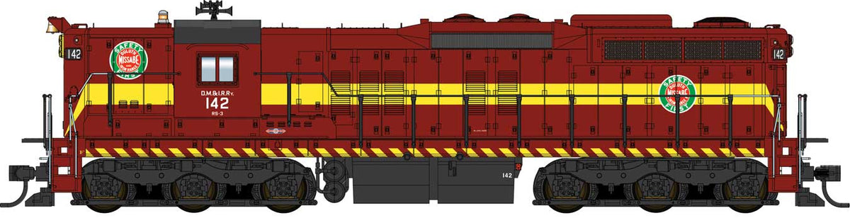 Walthers Proto 920-41705 HO Scale EMD SD9 DM&IR 142 "Large Logo" DCC ...