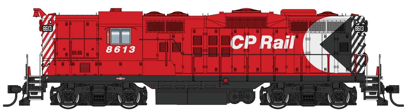 Walthers Proto 920-49701 HO Scale EMD GP9 Phase II Canadian Pacific CP — White Rose Hobbies