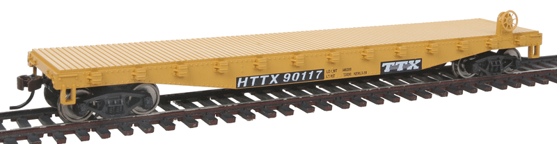 Walthers Trainline 931-1463 HO Scale Flatcar Trailer Train HTTX 90117 — White Rose Hobbies