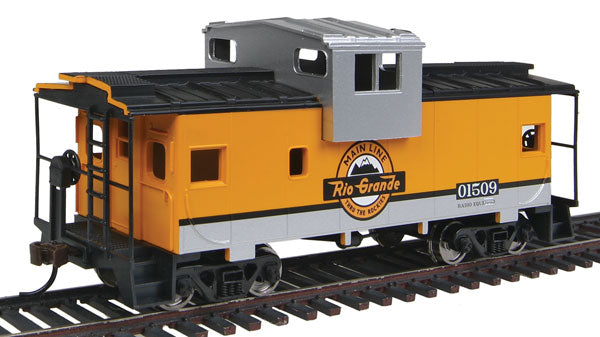 Walthers Trainline 931-1529 HO Scale Wide Vision Caboose Rio Grande D ...
