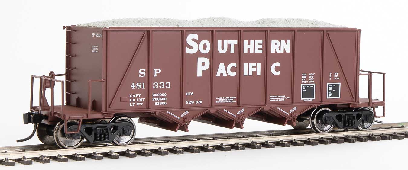 Walthers Proto 920-106028 HO Scale 40' Ortner 100 Ton Aggregate Hopper — White Rose Hobbies