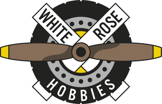 White Rose Hobbies 3" WRH Logo Sticker