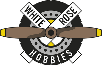White Rose Hobbies 3" WRH Logo Sticker