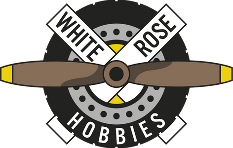 White Rose Hobbies 3" WRH Logo Sticker