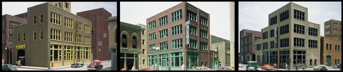 Woodland Scenics DPM 36300 HO Scale Victorian Storefront Building ...