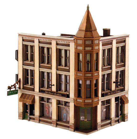 Woodland Scenics DPM Select 12800 HO Scale Corner Dept Store [Building ...
